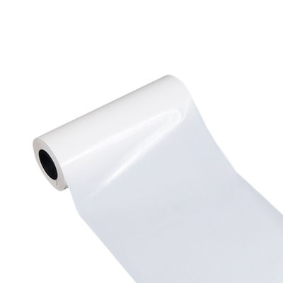 Translucent Adhesive Backed Polyester Film With Release Paper / Tensile ...
